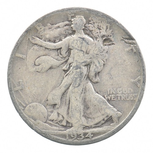Better 1934 - US Walking Liberty 90% Silver Half Dollar Coin Set Break ...