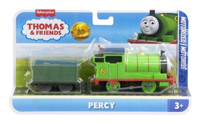 FISHER PRICE THOMAS THE TANK & FRIENDS CLASSIC PERCY TRACKMASTER TRAIN ...