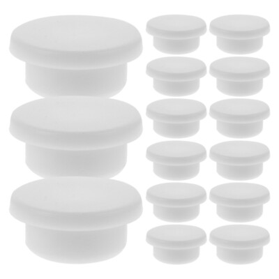20PCS Round Overflow Drain Caps Bathroom Sink Wash Basin Overflow ...