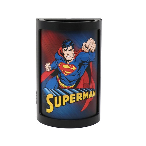 Superman LED Night Light DC Comics Man Cave Home Decor Kids Room | eBay