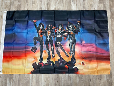 KISS DESTROYER FLAG BANNER (3' x 5') US SELLER | eBay
