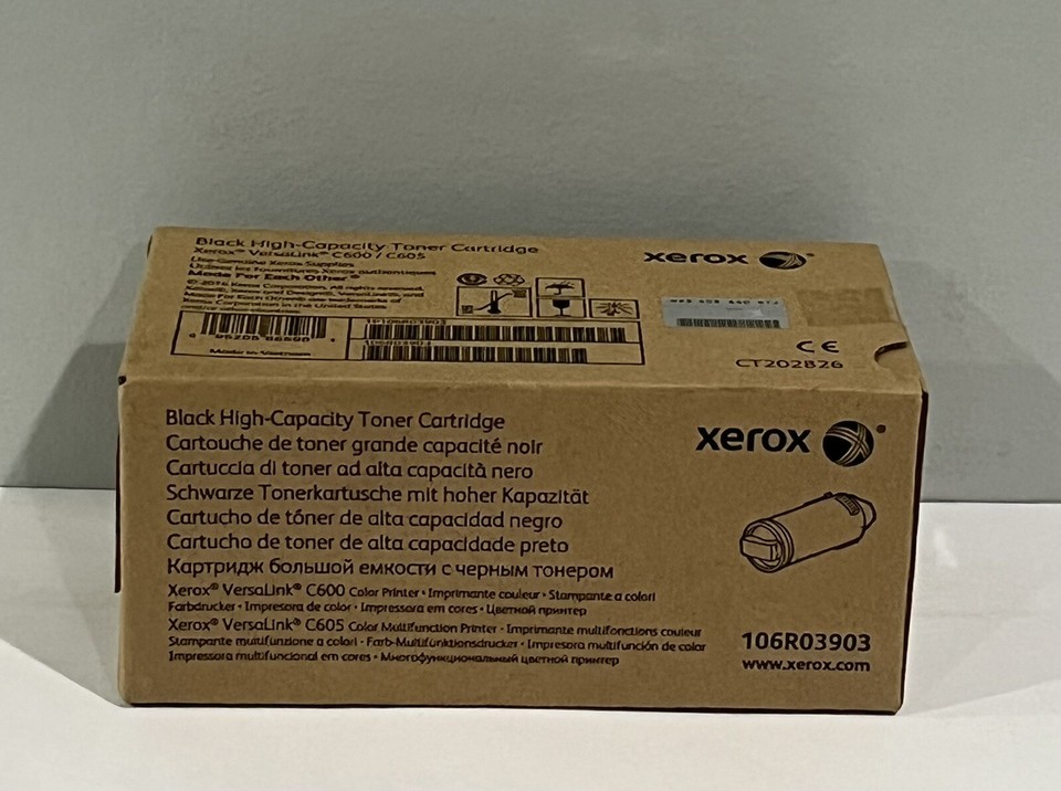 Genuine Xerox High Capacity Toner Cartridge For Xerox Versalink C600 ...