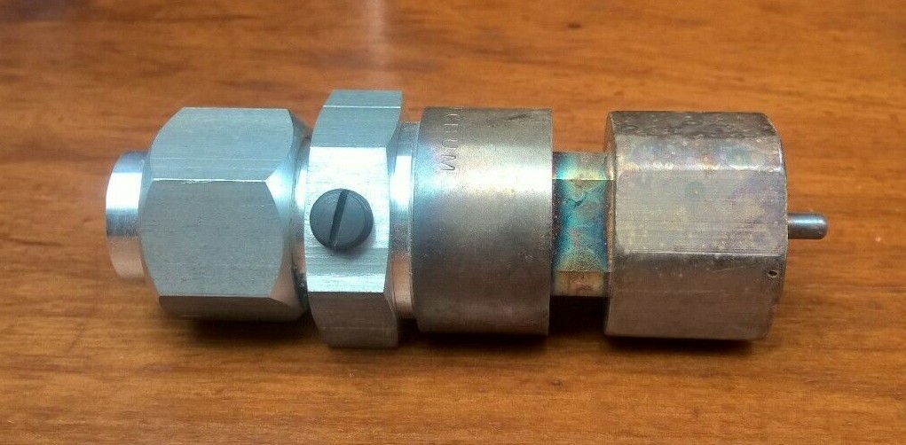 1 x UG-154/U CBUM LC Male RF Coax Cable Connector Adaptor RG218/U ...