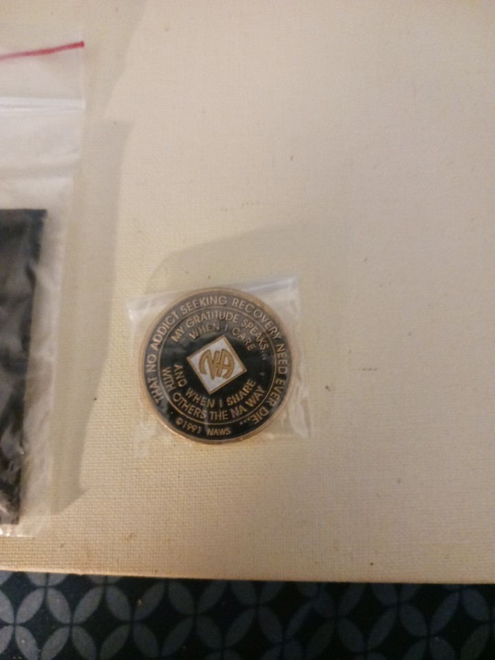 Narcotics Anonymous 34 YEAR NA Medallion Token Chip Coin | eBay