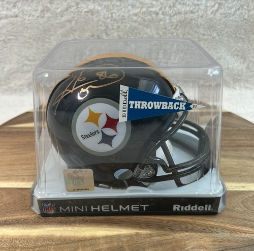 Hines Ward Speed Autographed Mini Helmet Pittsburgh Steelers Throwback ~AUTH | eBay