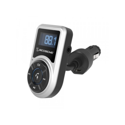 Scosche BTFMPDSR-SP Handsfree Car Kit with USB-C Power Delivery and ...