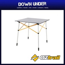 OZtrail Aluminum Compact Slat Folding Table 70x70x70cm Camping Outdoor ...