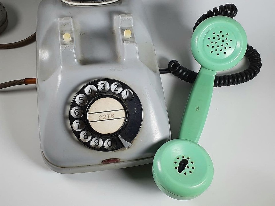 Vintage Bose Horn Dial Telephone 1963 Iwasaki Nitto Japan Antique | eBay