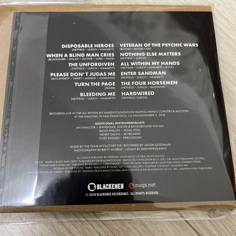 Live Metallica Live Official Rare Precious | eBay