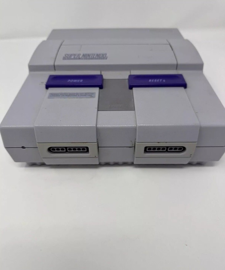 Super Nintendo Entertainment System Orig SNES Console SNS-001 ...