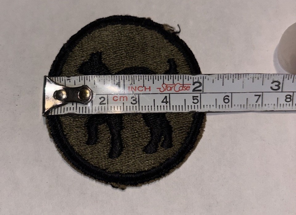 US 81st INFANTRY DIVISION ww2 original Patch | eBay UK