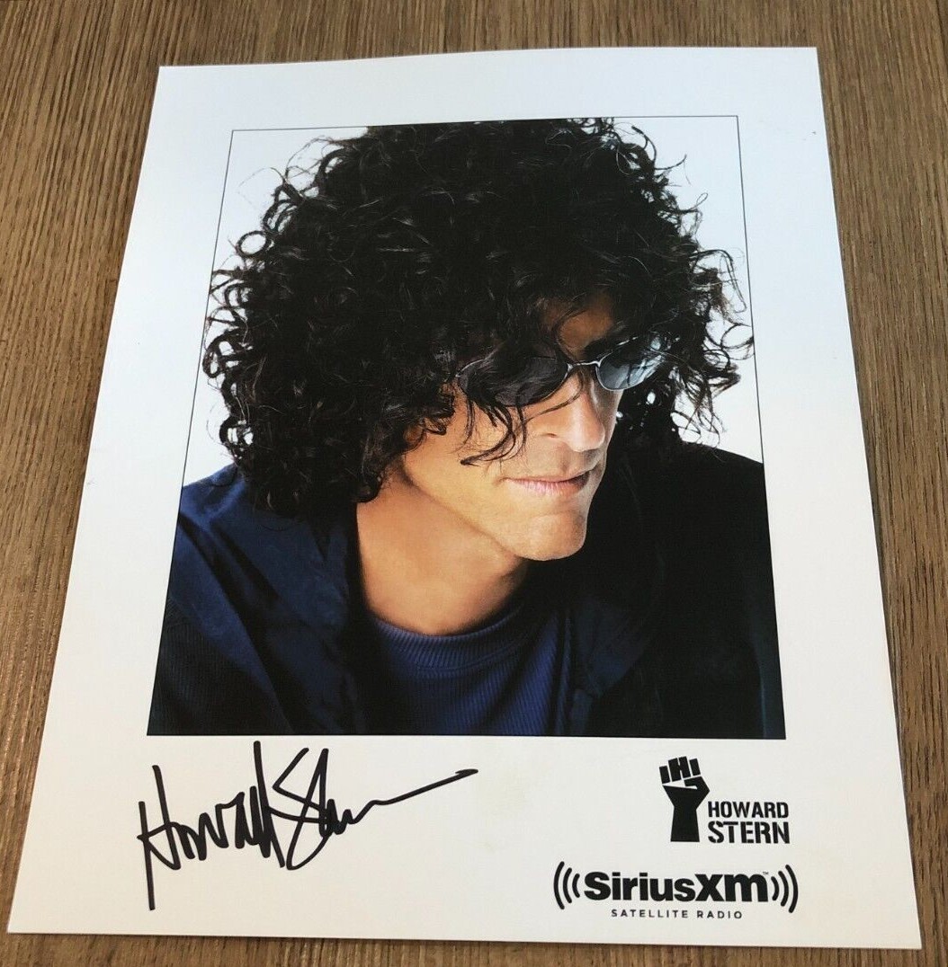 Howard Stern Sirius XM Talk Show Mogul Signed Autographed 8x10 Photo ...
