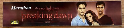 📽 Twilight: Marathon - Movie Theater Mylar / Poster 5x25 | eBay