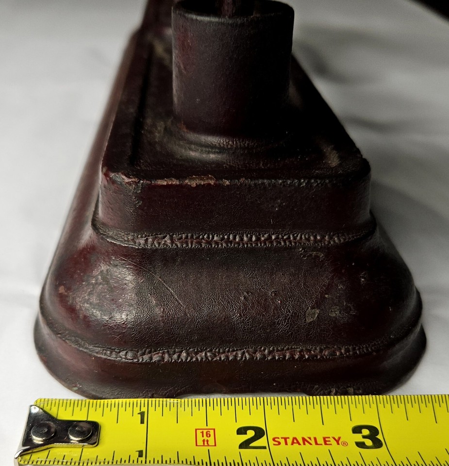 Antique Maroon Cast Iron Fairbanks No. 2 Mercantile Farm Balance Scales ...