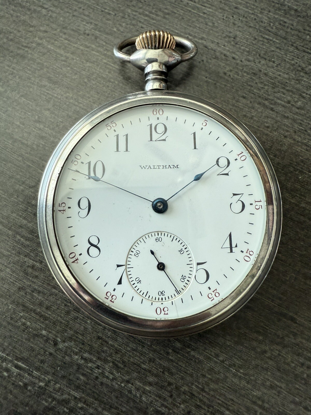 1915 Waltham Pocket Watch - Model 1908 - Grade 610 - … - Gem