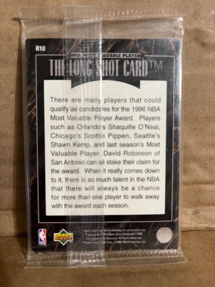 1995-96 Upper Deck MVP Predictor sealed set Michael Jordan | eBay