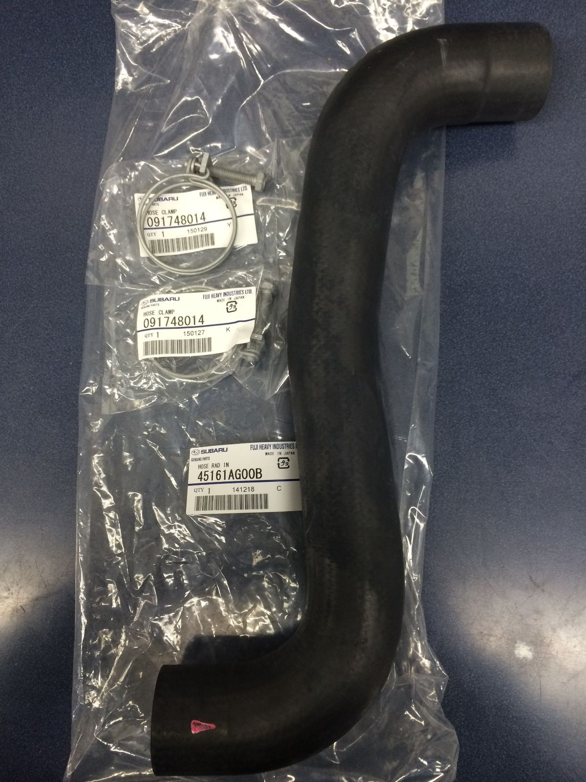 SUBARU Genuine OEM 2005-2009 Legacy & Outback Radiator Upper Hose ...