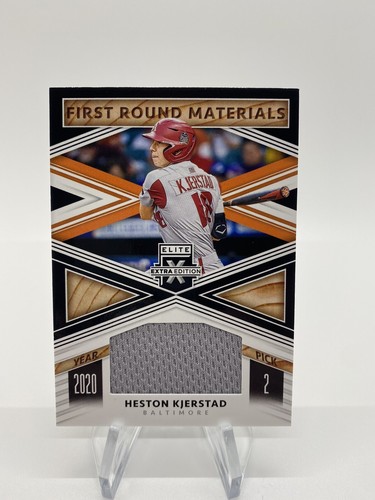 Heston Kjerstad 2020 Elite Extra Edition 1st Round Materials Jersey | eBay