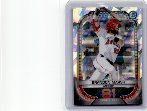 2021 Bowman Scouts Top 100 Atomic Brandon Marsh RC /150 Los Angeles ...