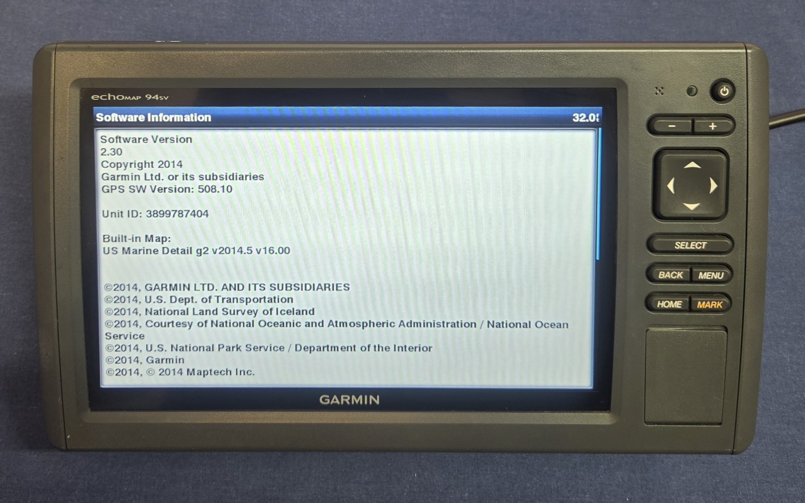 Garmin echoMAP CHIRP 94sv Chartplotter/FishFinder w/GT41-TM Transducer ...