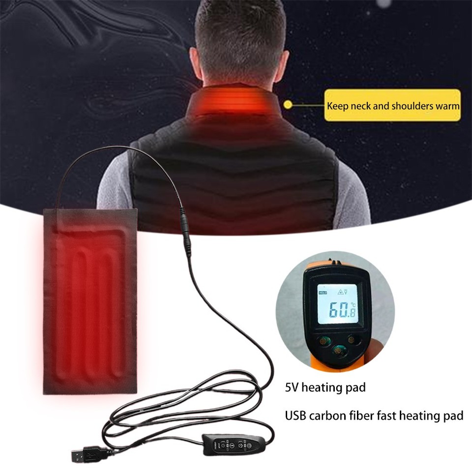 Usb Heating Pad Small Heating Pad 5V 2A USB Electric Cloth Heater Pad ...