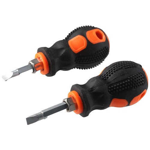 Short Handle Slotted Screwdriver Bits Tools Repair Tools Dual Purpose ...
