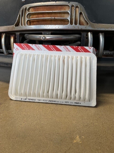 (1) GENUINE TOYOTA LEXUS OEM ENGINE AIR FILTER 17801-0H010 17801-YZZ01 ...