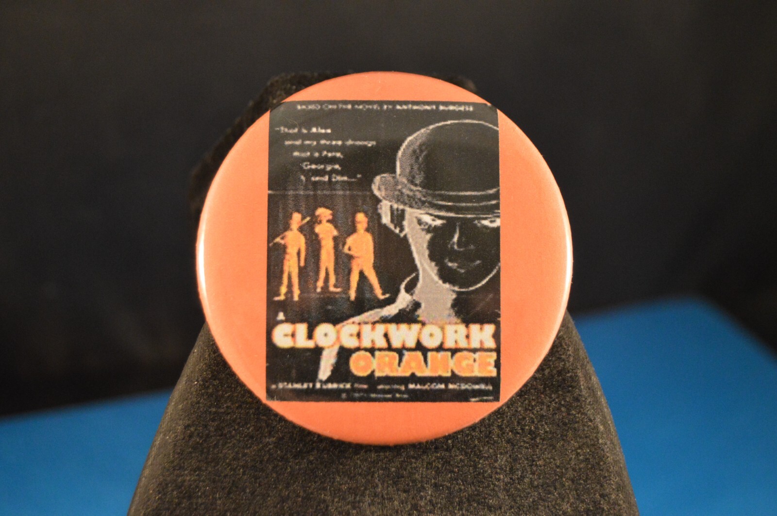 "A CLOCKWORK ORANGE" Lot of 12 BUTTONS Alex Derby BIG! pinback pin film ...