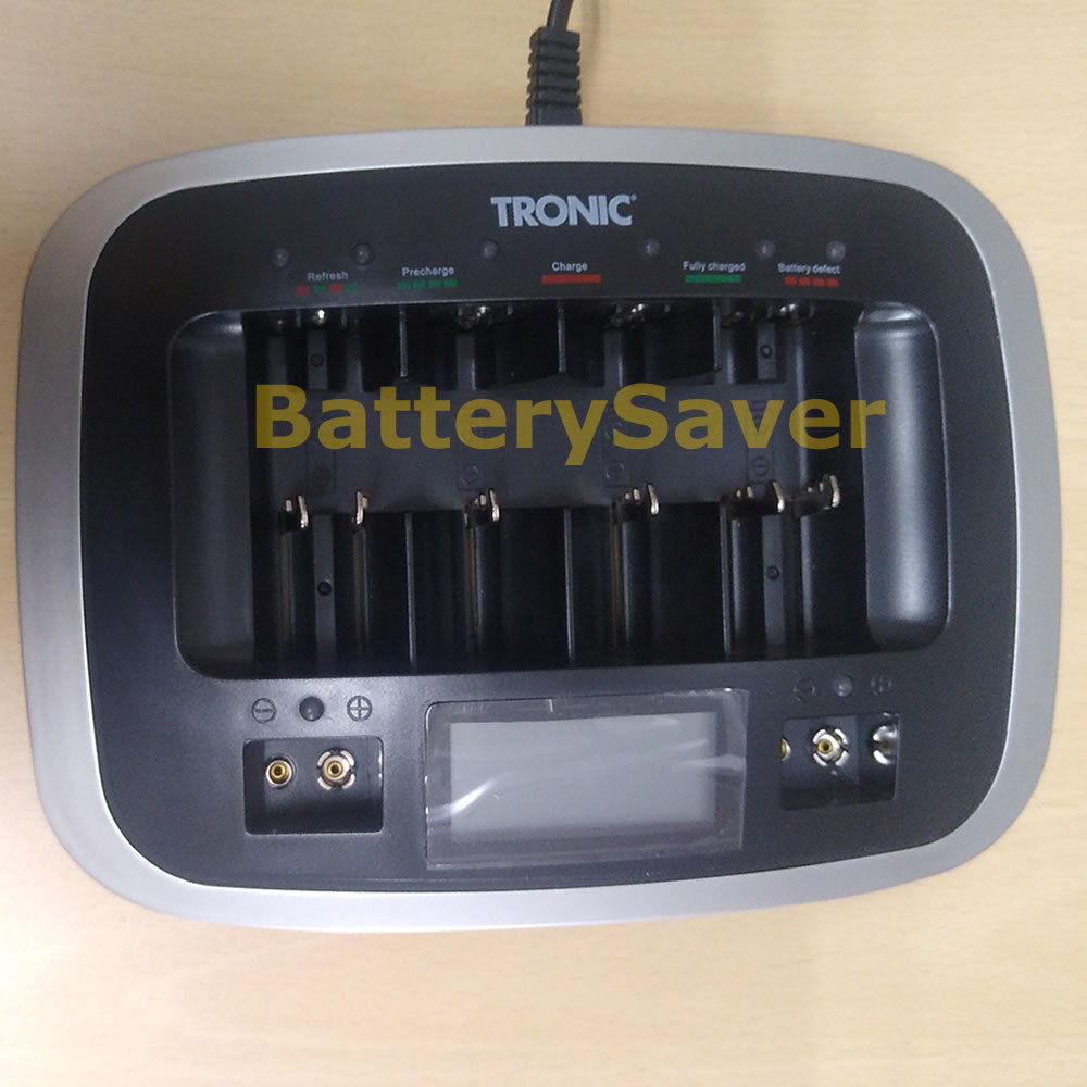 Tronic Fast Charge Battery Charger With USB Port AA / AAA and 9v for ...