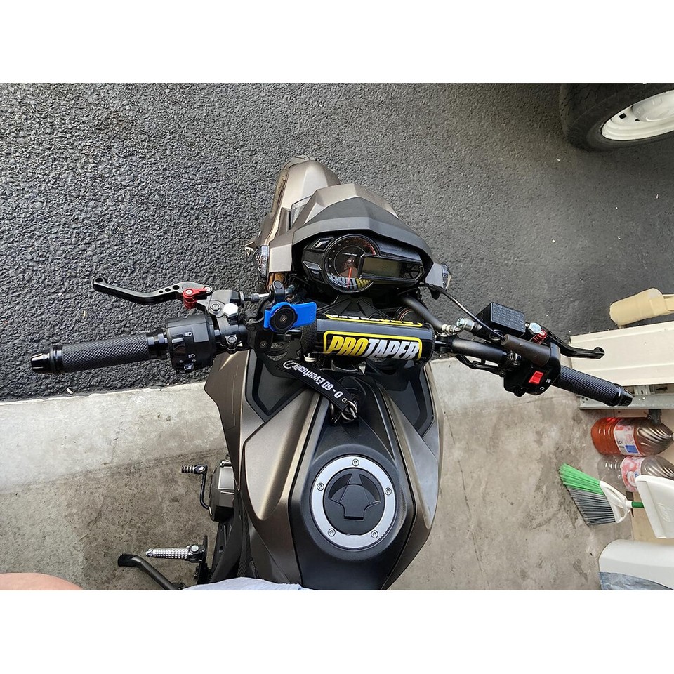 7/8" Motorcycle Gel Hand Grips Handle Bar For Kawasaki NINJA 300 1000 ...