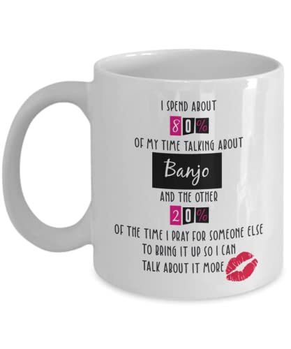 Banjo Coffee Mug, Gift For Banjo, Banjo Gifts, Funny Banjo Gift | eBay
