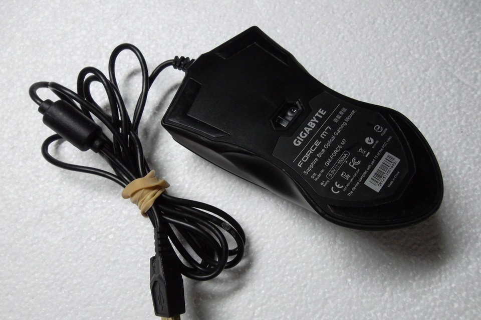 Gigabyte GM-Force M7 5-Button Gaming Mouse 3200dpi Sapphire Blue ...