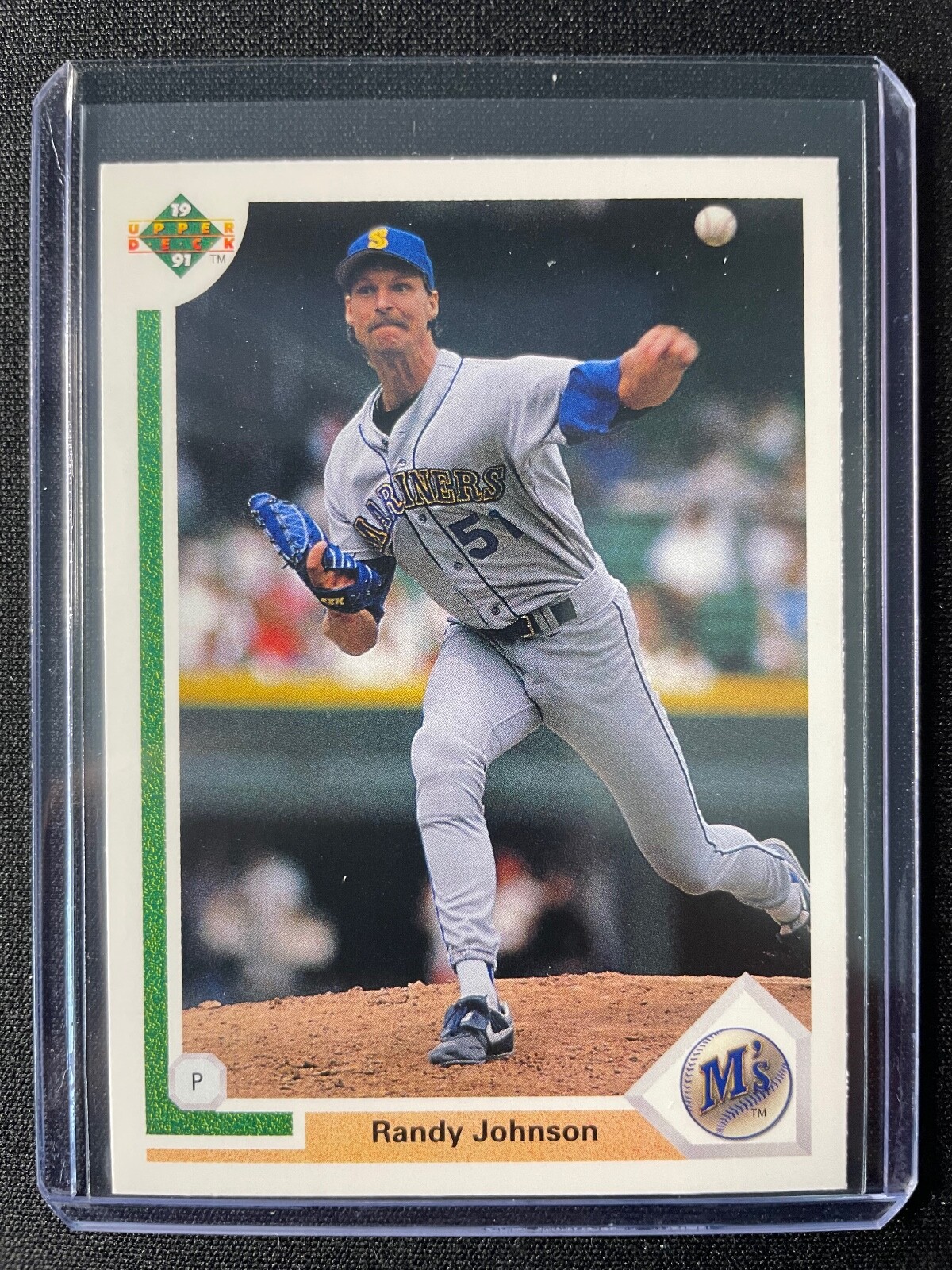 1991 Upper Deck Randy Johnson #376 Mariners!!! | eBay