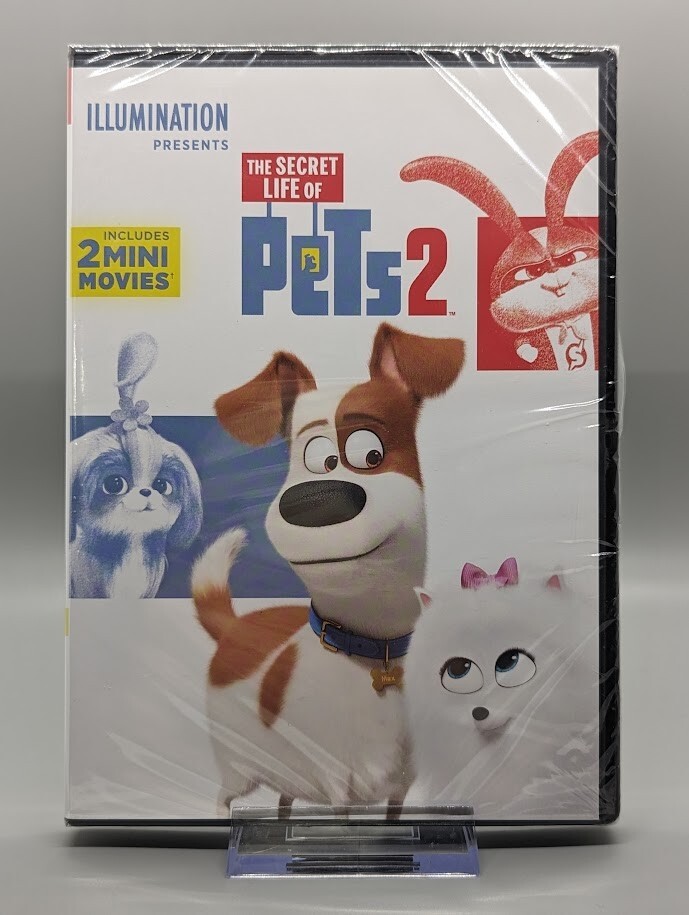 The Secret Life of Pets 2, Includes 2 Mini Movies (BLU-RAY + DVD) New ...