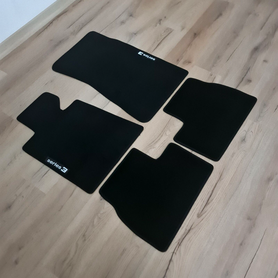 Car Floor Mats for BMW 3 E30 Velour Waterproof Carpet Rugs Black Auto Liners New | eBay