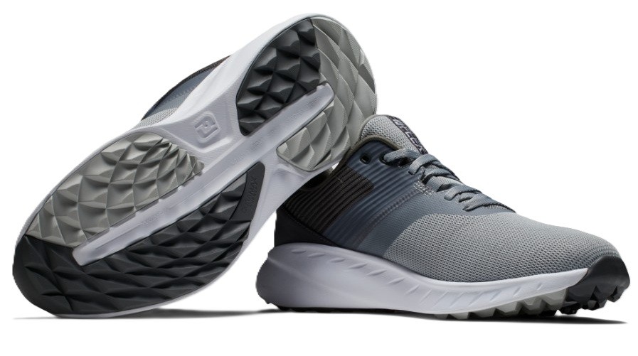 FootJoy FJ Flex 56288 Gray Men Spikeless Golf Shoes | eBay