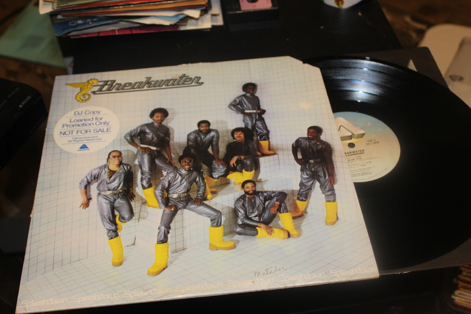 Breakwater Splashdown 1980 soul funk samples LP on Arista VG+ | eBay