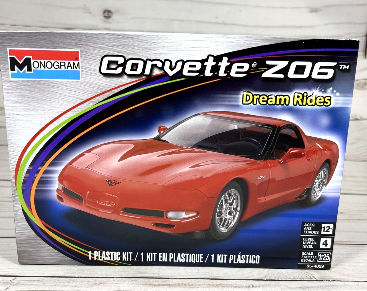 Corvette Z06 Monogram Plastic Model Car Kit Revell Dream Rides NEW ...