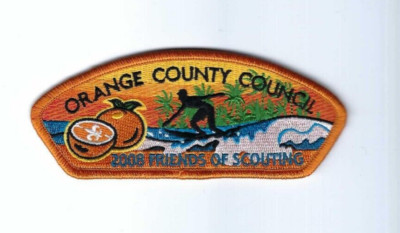 Boy Scout Patch Orange County Council 2008 FOS CSP | eBay