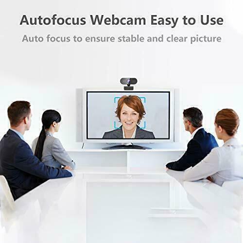 4Pack Webcam Auto Focusing Web Camera Full HD Cam Microphone For PC ...