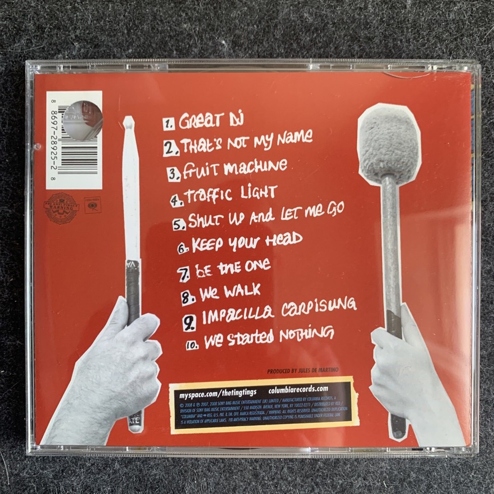 We Started Nothing by The Ting Tings (CD, May-2008, Columbia/Red Ink ...
