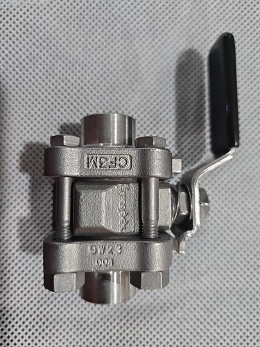 Swagelok SS-62TF4 3 Piece Manual Stainless Ball Valve 1/4in NPT ...
