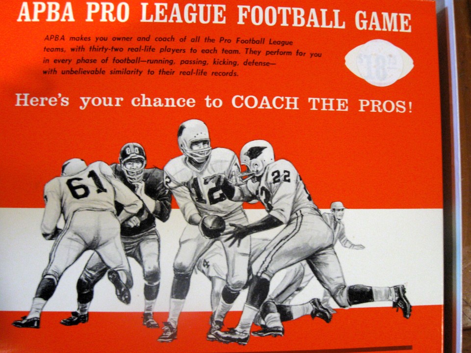 1984 APBA Football Complete GAME Set 28 Teams based on 1982 Season MIB ...