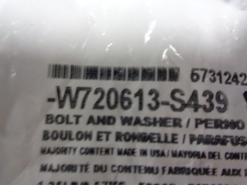 Genuine Ford Caliper Mount Bolt W720613S439 for sale online | eBay