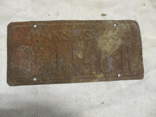 1946 Kansas dealer license plate TAG | eBay