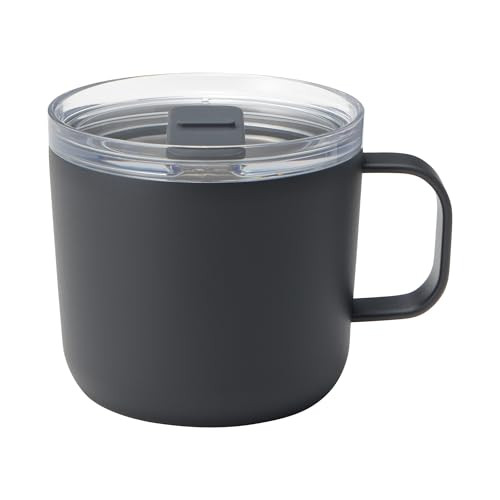 MUJI Graduated Hot/Cold Mug with Lid Black 250mL 84334672 | eBay