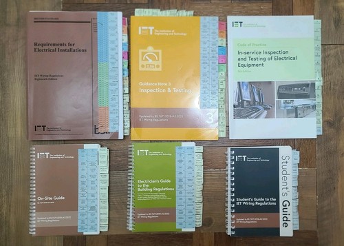 IET Electrical Books Bundle – 18th Edition Regs + More (Excellent ...