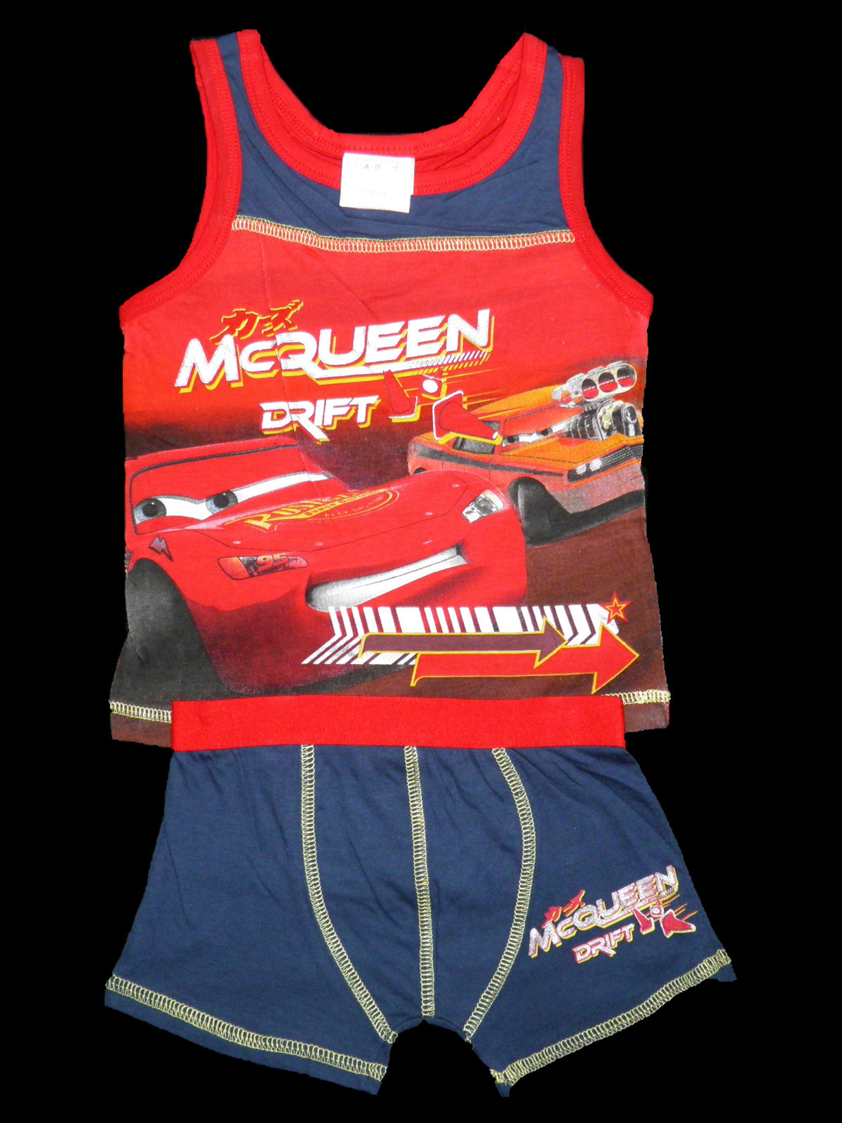 Disney Cars McQueen Boxershorts Unterwäsche Unterhemd Boxer Socken 92 ...