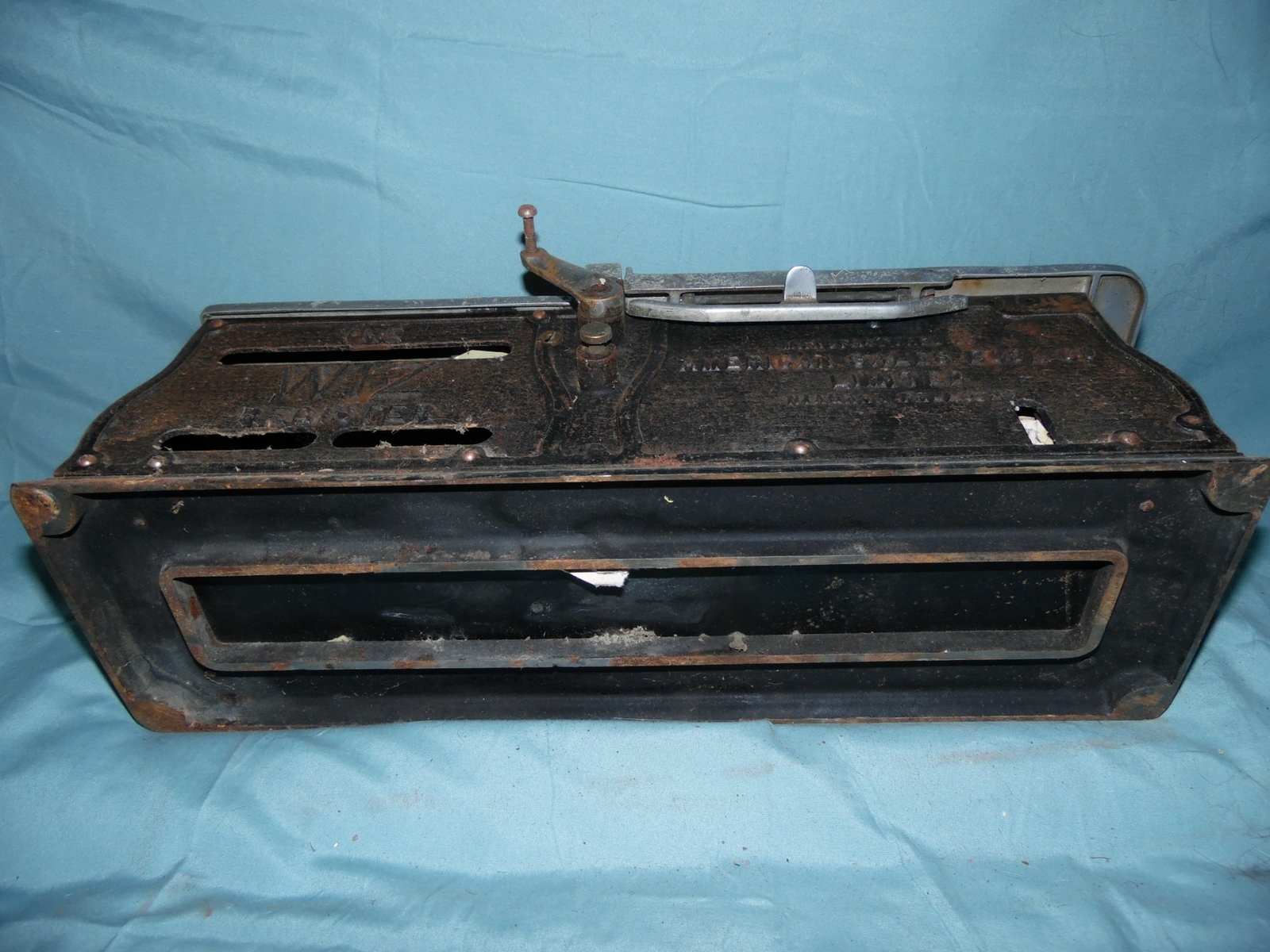 Antique 1923 THE WIZ REGISTER Recorder Receipt Writer by American Sales ...