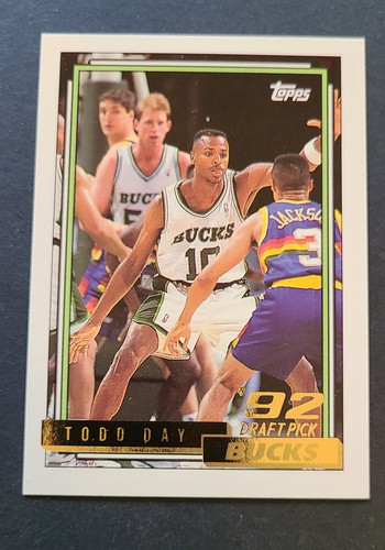 1992 Topps #284 Todd Day ROOKIE Gold NM | eBay